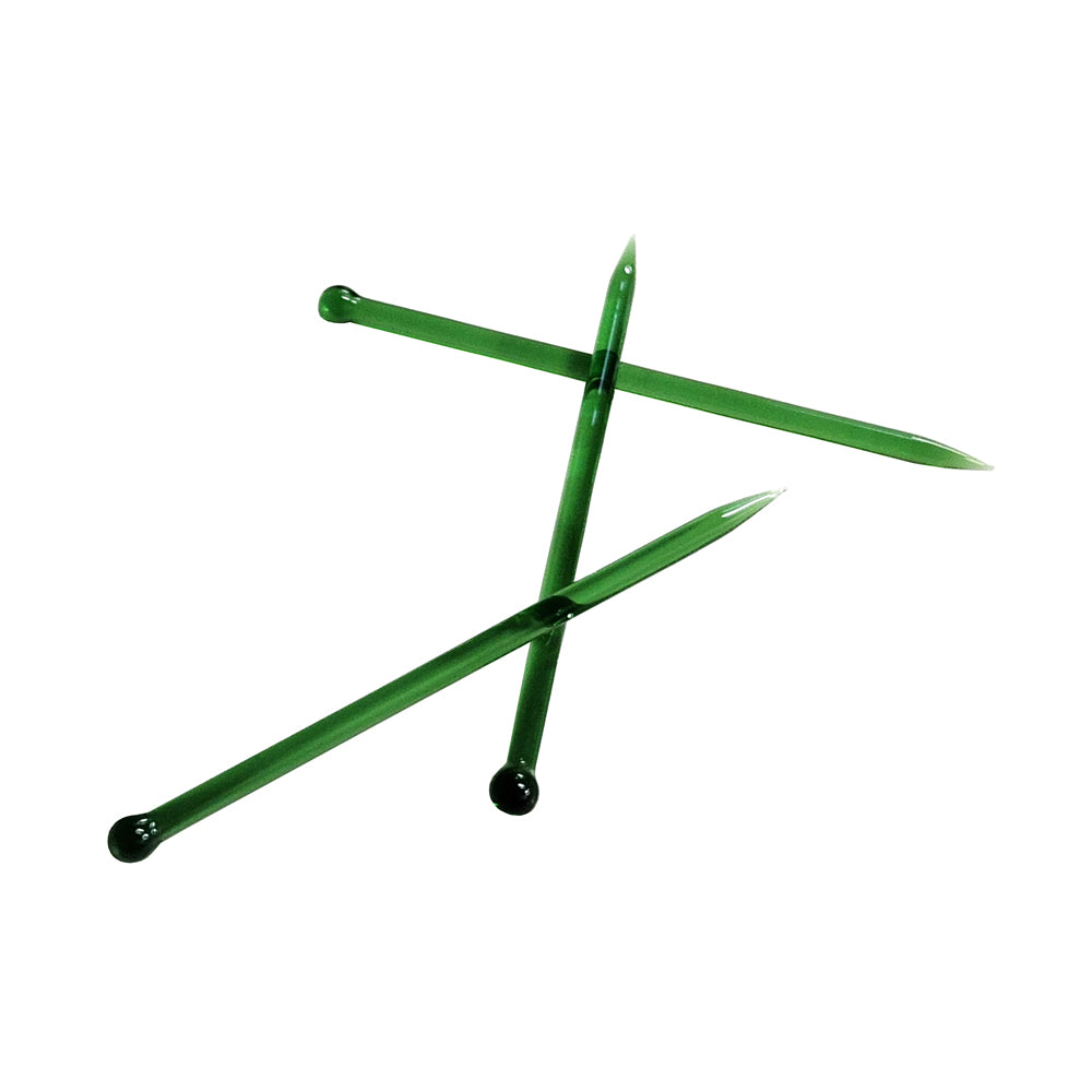 6" Clear Green Glass Dabber Tool – UNISHOW