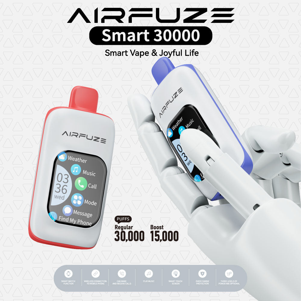 AIRFUZE Smart 30K Disposable Device - 30000 Puffs – UNISHOW